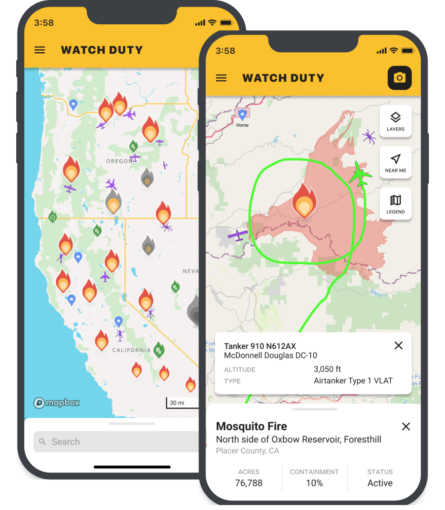 A wildfire app that can inform you of any approaching wildfire ...